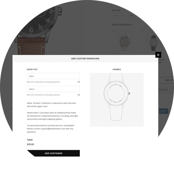 Luxwatch - Premium Watch & Accessories Ecommerce Template | HaloThemes