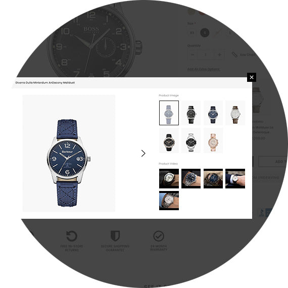 Luxwatch - Premium Watch & Accessories Ecommerce Template | HaloThemes