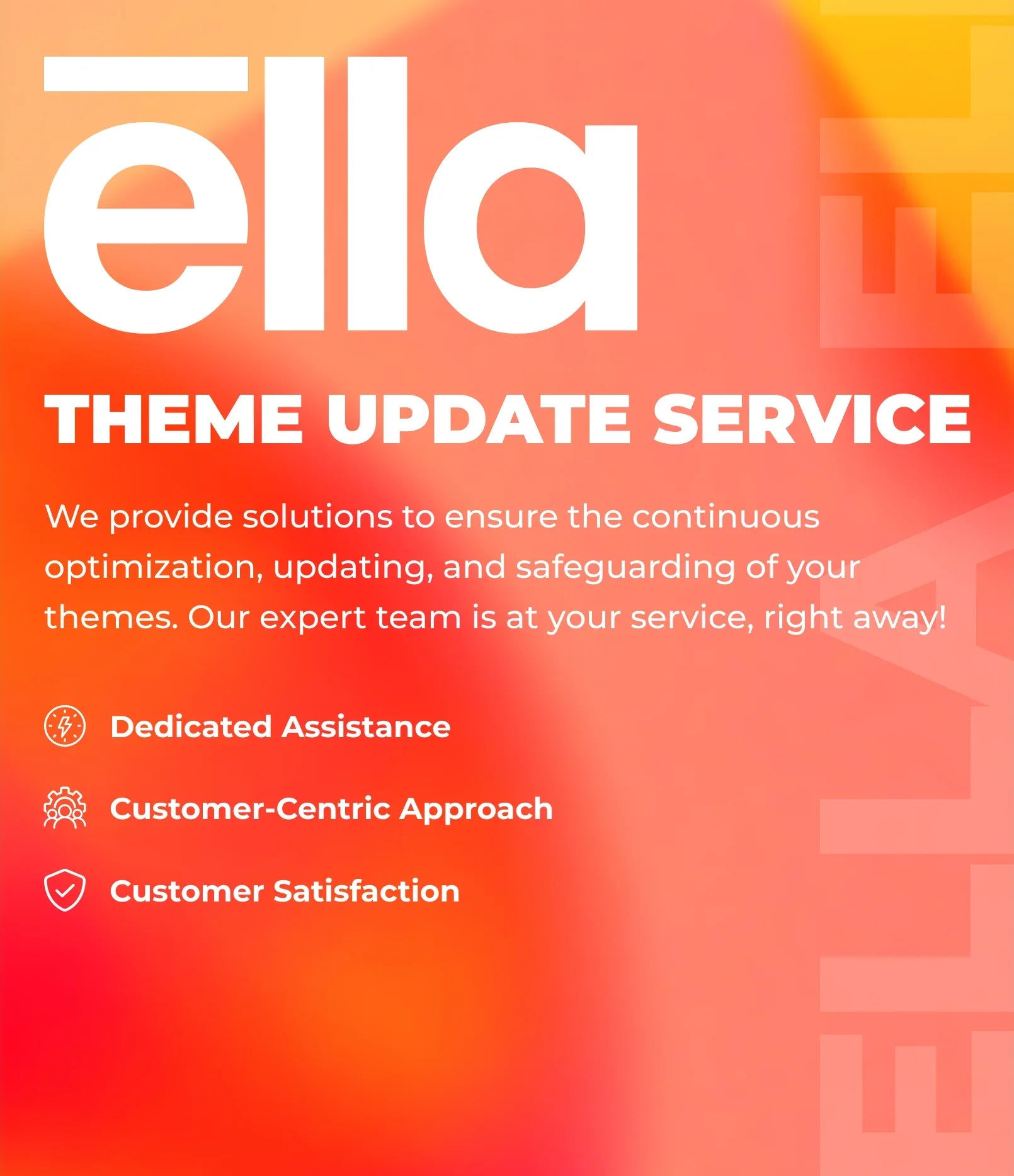 Ella Theme Update Service - Stay Current with the Latest Features and ...