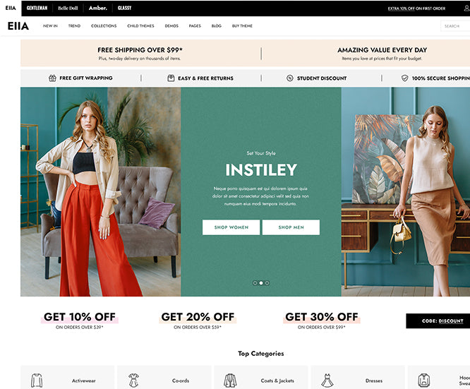 Ecommerce Website Templates - Free and Premium Themes for Your Store