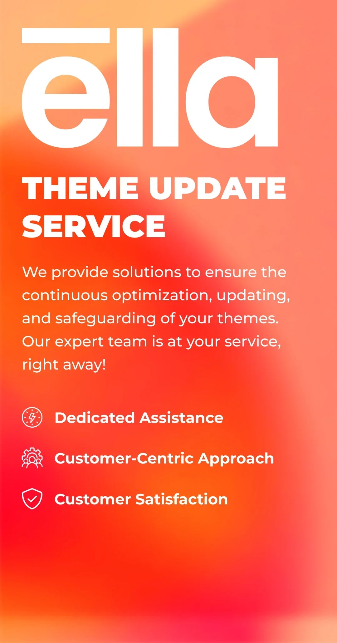 Ella Theme Update Service - Stay Current with the Latest Features and ...