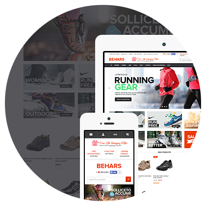 Behars - Sporting Goods Ecommerce Website Template