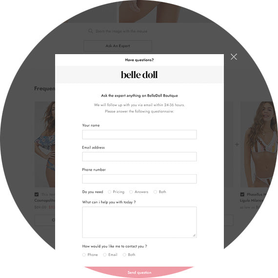 Belle Doll Swimwear Ecommerce Template | Premium Themes | HaloThemes