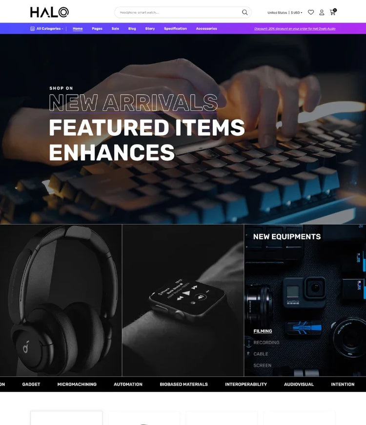 Shopify Themes - Premium Templates for Your Online Store | HaloThemes