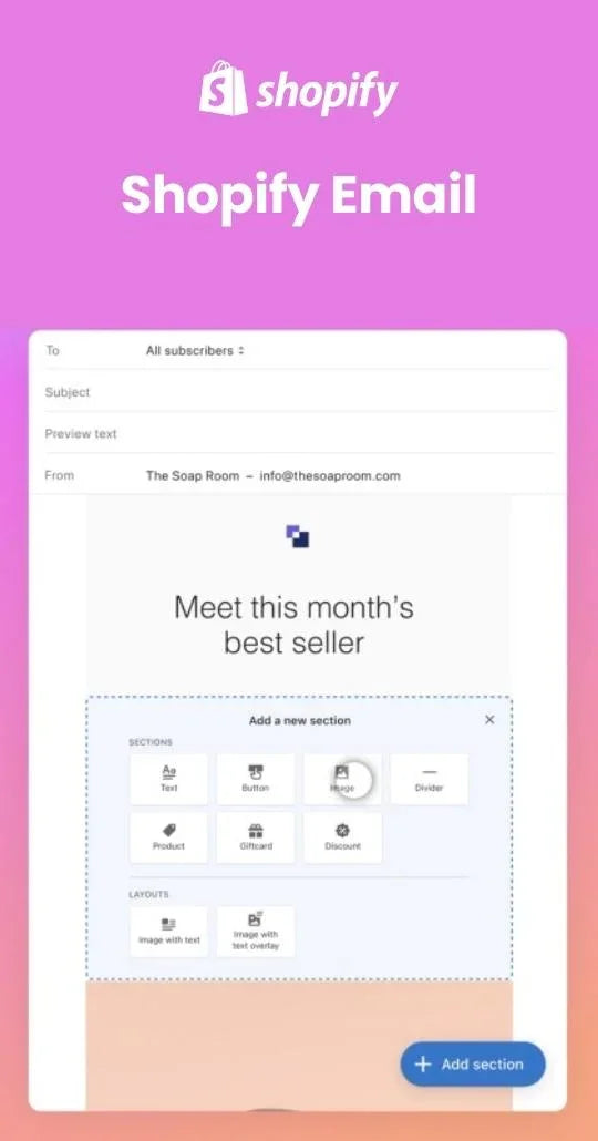 Shopify Email: Craft Branded Commerce Emails Effortlessly | Shopify Apps