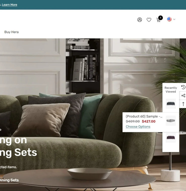 Recently Viewed Scrolling Pop-up: Elevating Customer Shopping Experience
