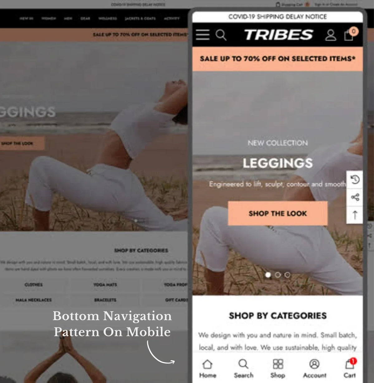 Bottom Navigation Pattern On Mobile - Enhance User Experience | HaloThemes