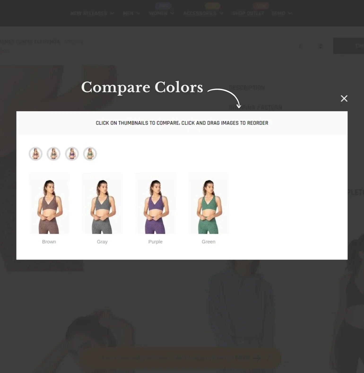 BigCommerce Add-on: Color Comparison for Seamless Shopping | HaloThemes