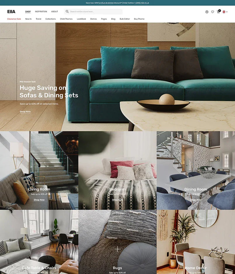 Ella Shopify Theme – No.1 Multipurpose Template