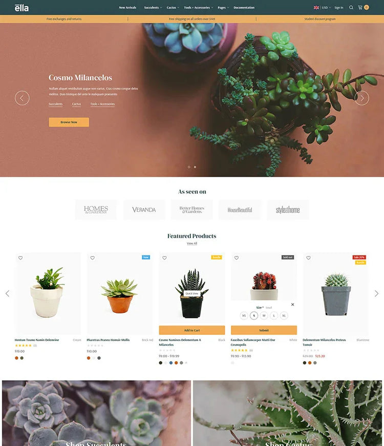 Ella Shopify Theme – No.1 Multipurpose Template