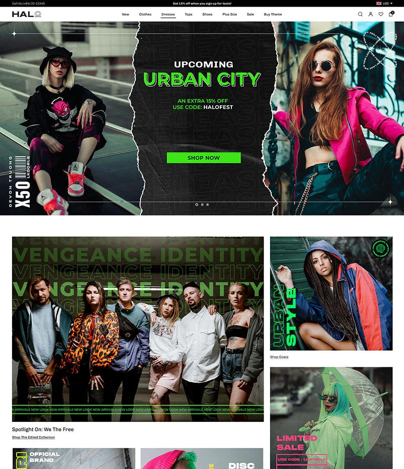 Halo Shopify Theme - Premium Templates | HaloThemes