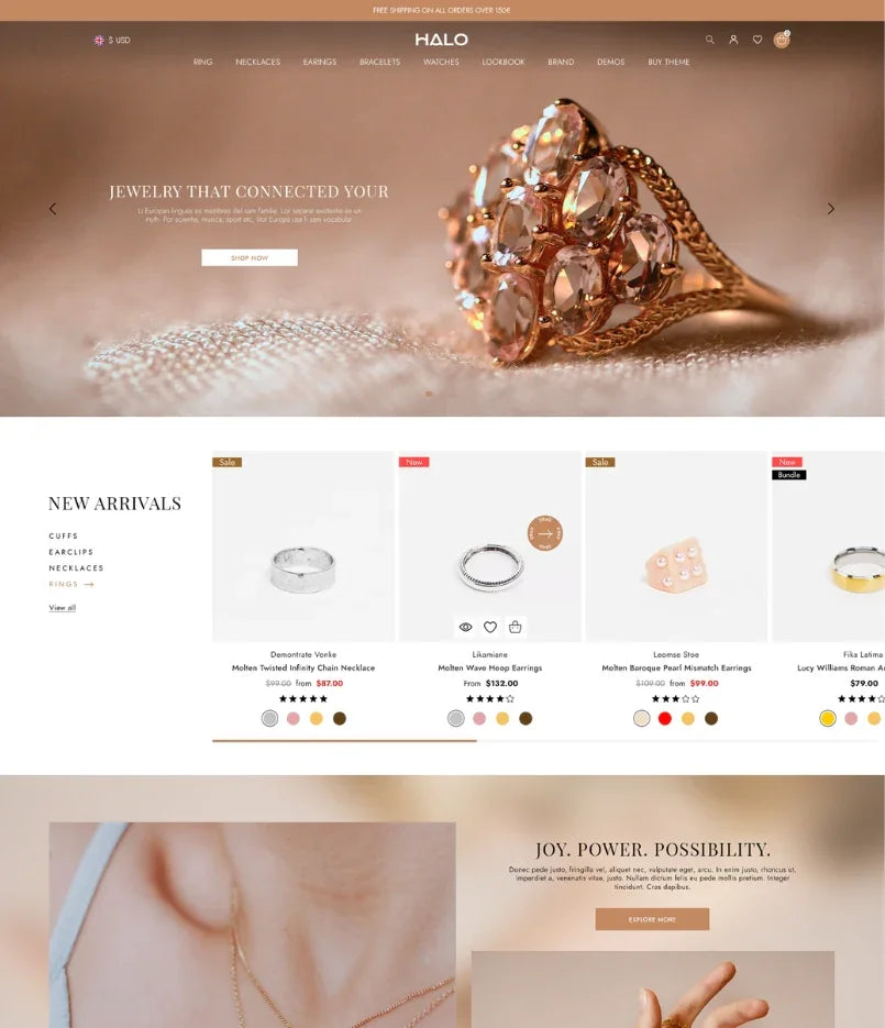 Halo Shopify Theme - Premium Templates | HaloThemes